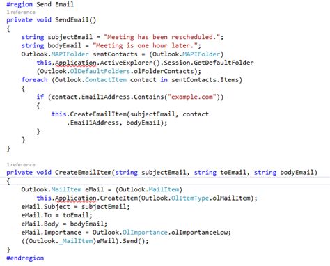 Whats Wrong With My Query To Send An Email Via Outlook With