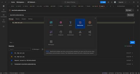 How To Send Websocket Requests With Postman Geeksforgeeks