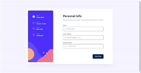 Saivivek Raavi On Linkedin Hi Connections I Have Made Multi Step Form From Frontend Mentor Here Is