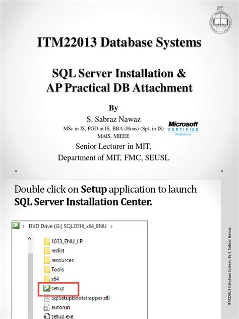 Chapter 04 I Sql Server Installation 2019 Download Free Pdf Databases Microsoft Sql Server
