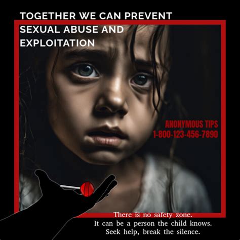 Sexual Abuse Awareness Girls Exploitation Human Trafficking