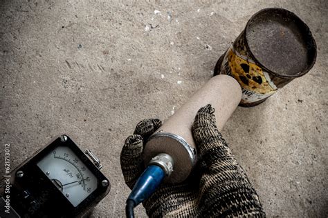 Poster Radioactive Measurement With Radiation Survey Meter Wall Art Ukposters