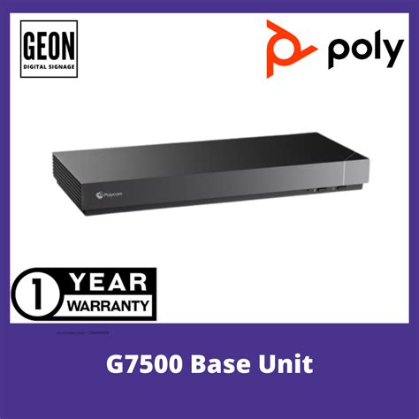 Polycom G7500 4k Codec Only Geon Asia
