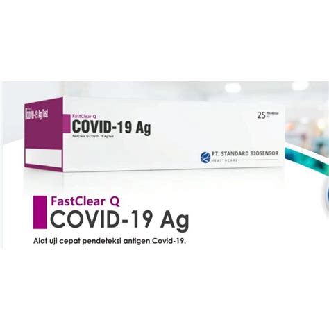 Jual Swab Antigen Sd Biosensor Standard Q 1 Box Shopee Indonesia