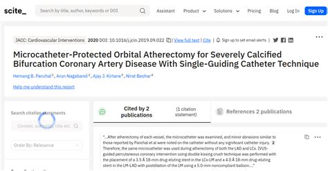 Microcatheter Protected Orbital Atherectomy For Severely Calcified
