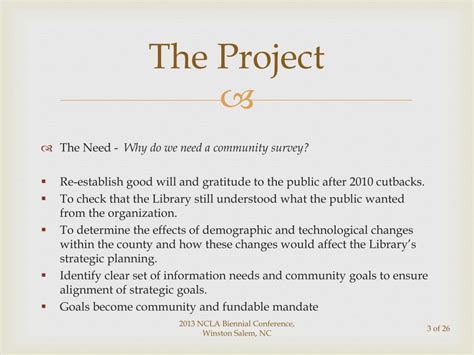 Ppt Community Needs Analysis Collecting And Analyzing Community