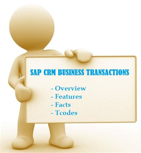 Sap Crm Business Transactions Tutorial Transaction Codes