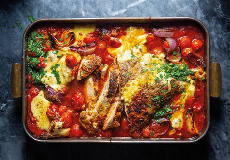 Cheesy Tomato Chicken Bake Woolworths Taste