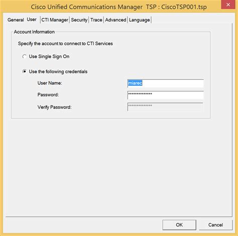 Controller Cisco Tapi Tsp Driver Miarec Documentation