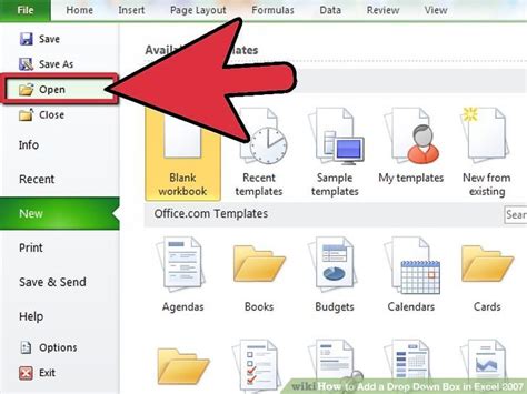 How To Add A Drop Down Box In Excel Steps With Pictures