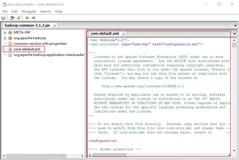 Hadoop查看默认配置文件或者方法源码core Defaultxml在哪 Csdn博客