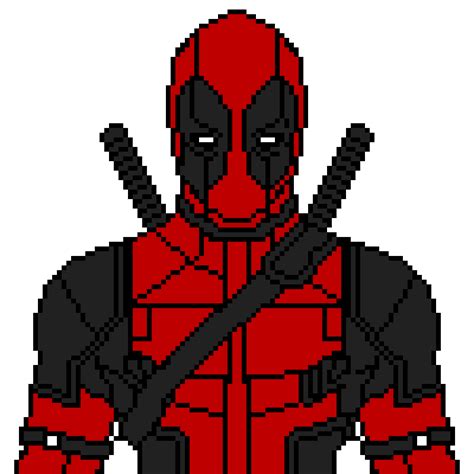 Spreadsheet Pixel Art Deadpool At Barbara Rancourt Blog