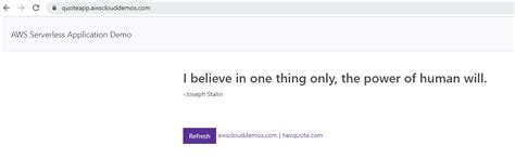 Building An Aws Serverless Web Application Hex Quote
