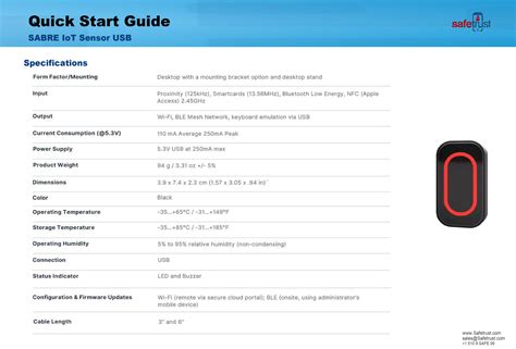 Safetrust Iot Sensor Usb Guide Enblink Z Wave Quick Start