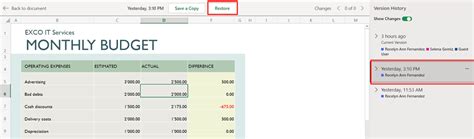 excel version wiederherstellen so rufen sie frühere dateistände auf