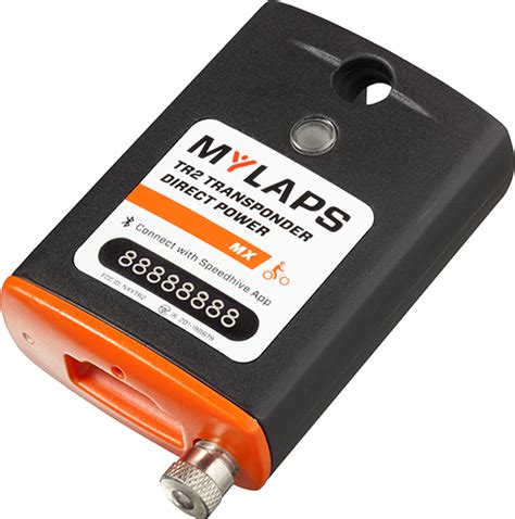 Mylaps Tr2 Mx Transponder Direct Power Olsson Timing Services Shop