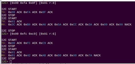 i m getting a i2c bus error when reading on a si7021 general bus pirate