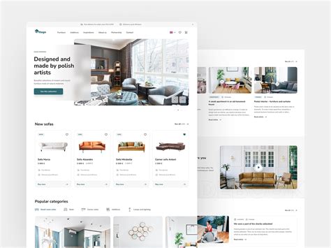 Furniture Lookbook By Piotr Goik On Dribbble