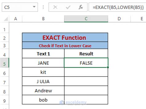 How To Use Excel Exact Function 6 Suitable Examples Exceldemy