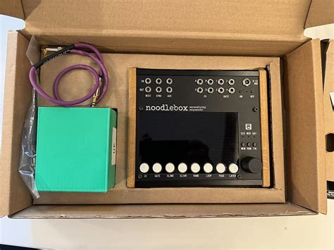 Sixty Four Pixels Noodlebox Cv Gate Midi Sequencer Reverb