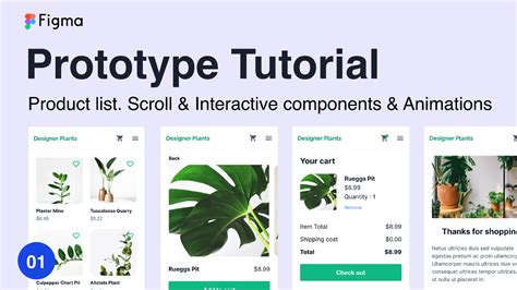 Prototyping Tutorial Ecommerce Community Figma