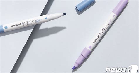 모나미 실용성 높인 에센티 트윈 형광펜 출시