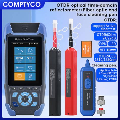 Comptyco Mini Pro Otdr Reflectometer 9 Function All In One Device Opm Ols Vfl Event Mapping Rj45