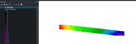Python Rasterio Writing Tiff With Cmap On Float Values Stack Overflow
