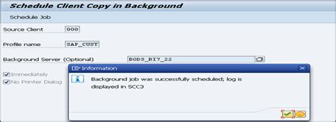 Sap Basis Sap Client Administration Sap Online Guides