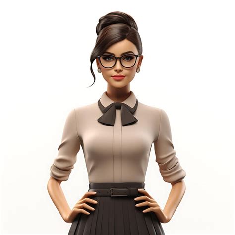 Premium Ai Image Simple 3d Character Illustrations Depicting