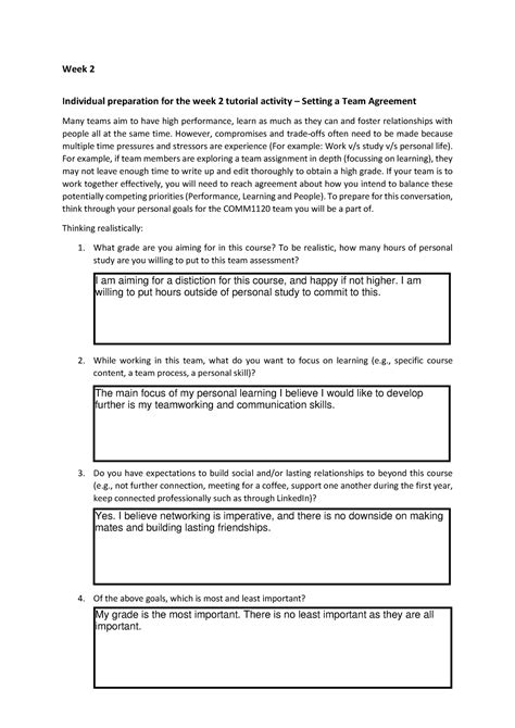 Week 2 Tut Prep Week 2 Tutorial Preparation As You Approach The