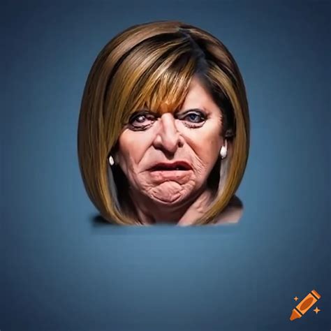 Maria Bartiromo On Fox News On Craiyon