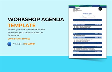 Agenda For Retirement Party Template In Word Pdf Google Docs