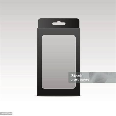 블랙 창 제품 패키지 상자를 모의입니다 제품 패킹입니다 벡터입니다 공란에 대한 스톡 벡터 아트 및 기타 이미지 공란 광고 기업 재무와 산업 Istock