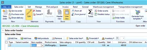 1 Direct Delivery Sales Order Dynamics Ax Ellipse Solutions