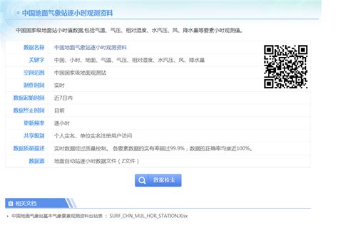 气象观测数据调研 知乎
