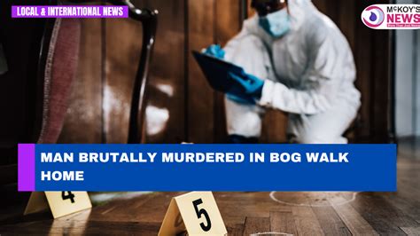 Man Brutally Murdered In Bog Walk Home Mckoysnews