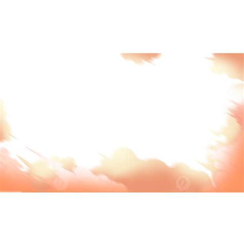 Orange Clouds Clouds Clouds Border Orange Clouds Clouds Png