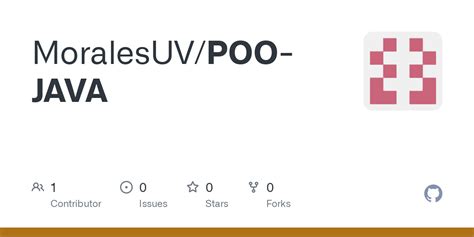 GitHub MoralesUV POO JAVA