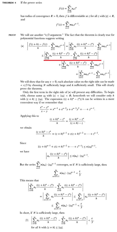 Analysis About The Proof Of Theorem In Chapter In Calculus By Michael Spivak Is This