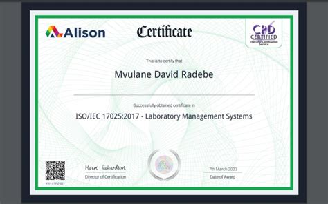 Mvulane David Radebe On Linkedin Successfully Completed Iso 17025 217 Lqms