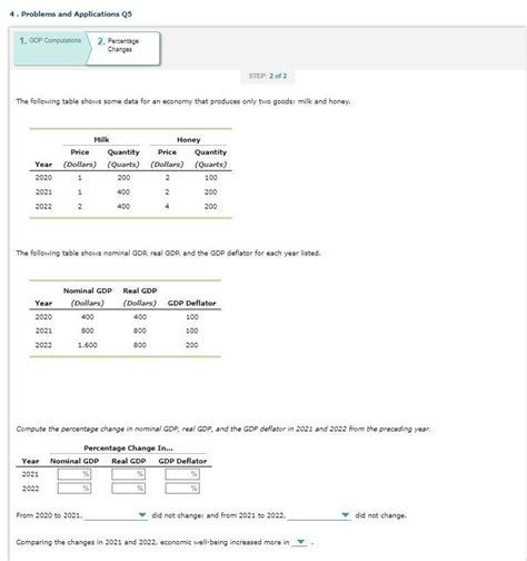 solved 4 problems and applications q5 1 gdp computations