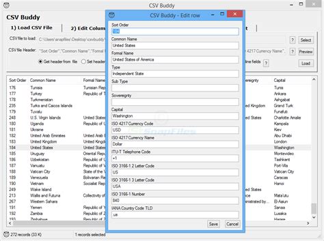CSV Buddy Screenshot And Download At SnapFiles Com