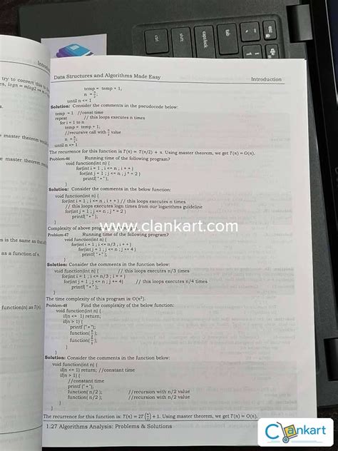 Buy Data Structures And Algorithms Made Easy Data Structures And