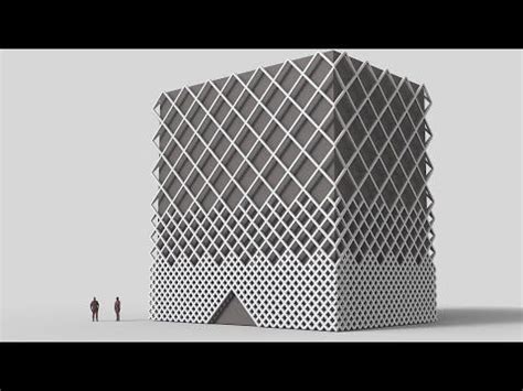 187 Quad SubDivision Facade Rhino Grasshopper Advanced Tutorial
