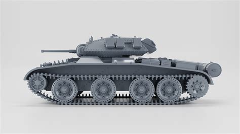 🪖 Cruiser Tank Mkv Covenanter A13 Uk Ww2・ 3d File For 3d Printing