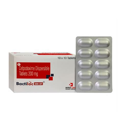 Bactiloc 200 Dt Tablets Intra Life