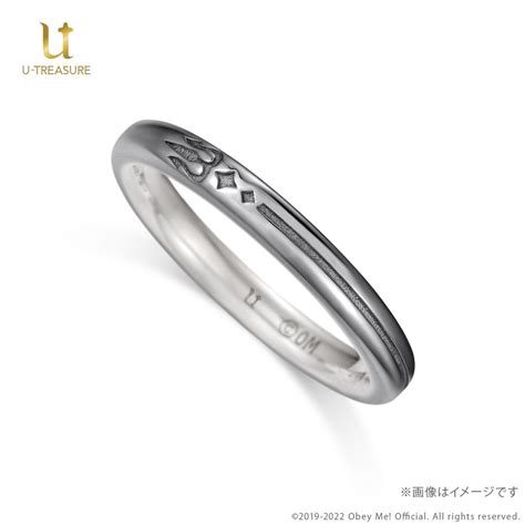 Obey Me Mammon Black Coated Silver Ring Tokyo Otaku Mode Tom