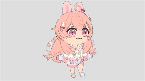 Chibi Pipkin Pippa Download Free 3d Model By R24 Rr12366 392d6bc