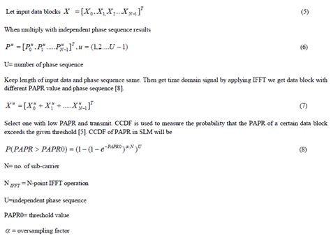 Review Paper On Papr Reduction Techniques In Ofdm System Open Access Journals
